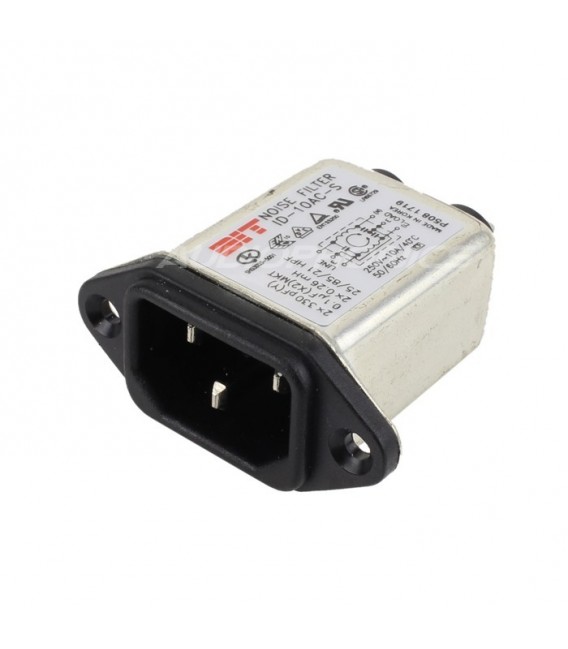 DIT IEC Noise filter EMI 230V 10A - Audiophonics