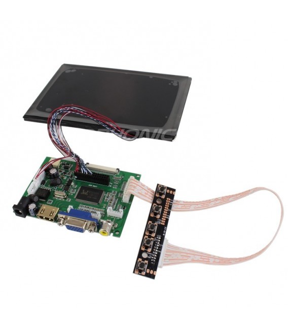 AUDIOPHONICS Kit 7 "LCD screen 720p VGA / COMPOSITE / HDMI - Audiophonics