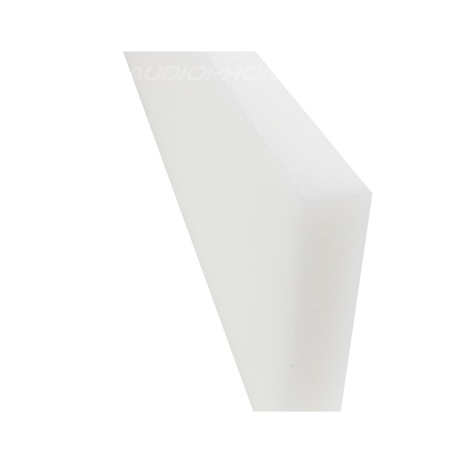 White POM plate 500x100x16mm - Audiophonics