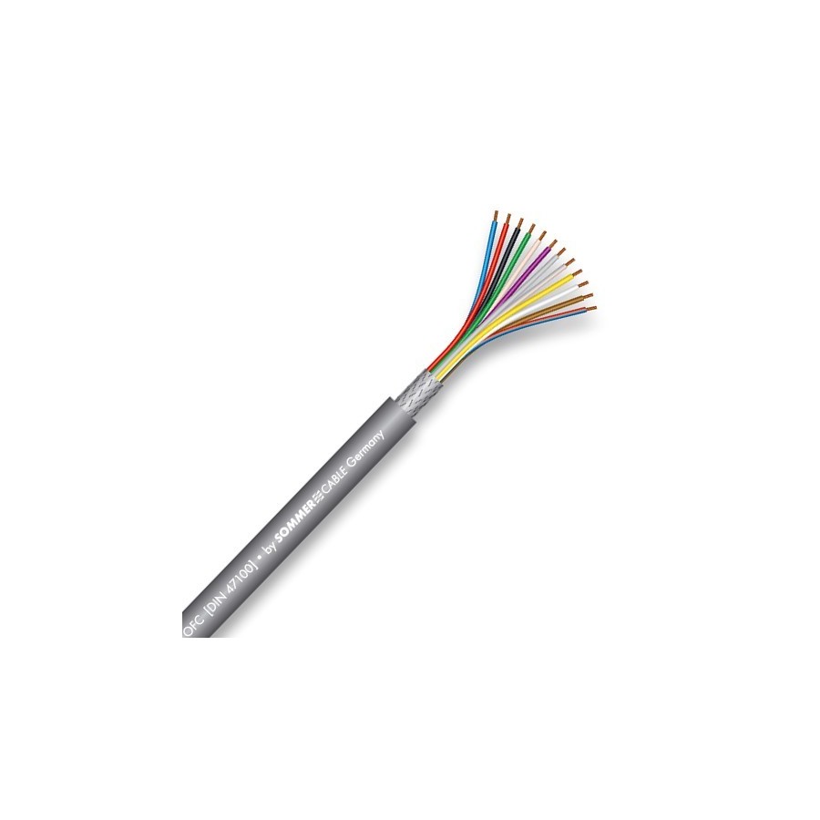 SOMMERCABLE CONTROL FLEX Câble multiconducteur 3x0.5mm² Ø5.8mm ...