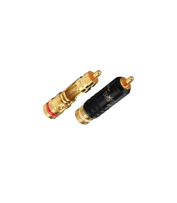 WBT-0144 RCA Plug Midline Gold Plated Ø9mm (La paire) - Audiophonics