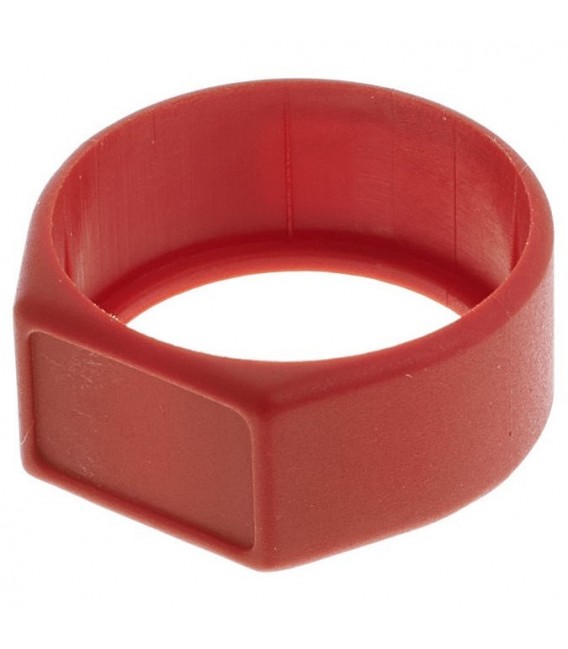 Neutrik XCR-2 red colored ring for XLR MX / FX connector - Audiophonics