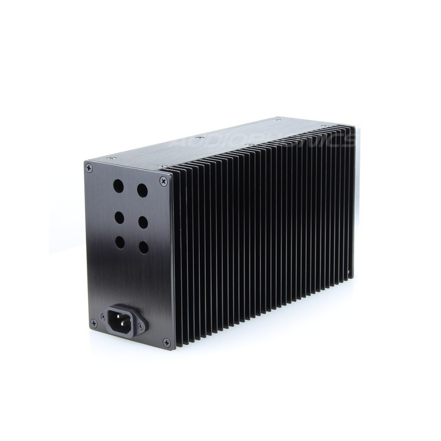 DIY Box / Case 100% Aluminium with heatsink 257x140x90mm - Audiophonics