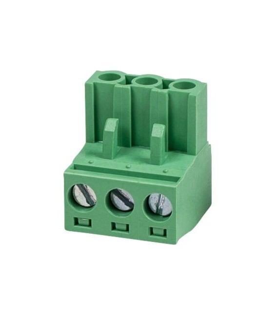 PHOENIX type Connector 3 pole 5mm pitch PCB - Audiophonics