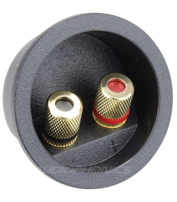 Terminal Block for Speaker Ø48mm - Audiophonics