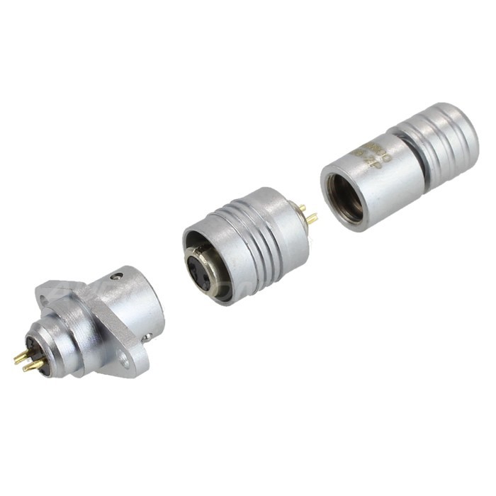 Snap-fit XS6 G Diamond plug Gold plated 3 pin 250V 3A Ø4mm - Audiophonics