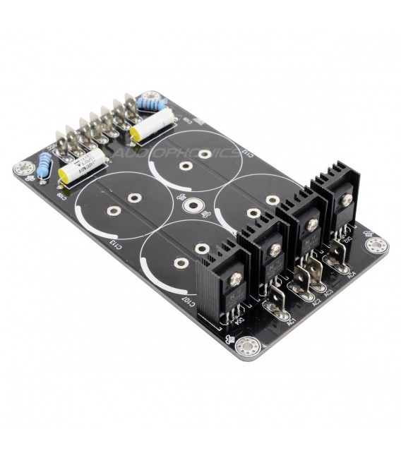 Linear Power Supply board 4 35mm Snap in locations - Audiophonics