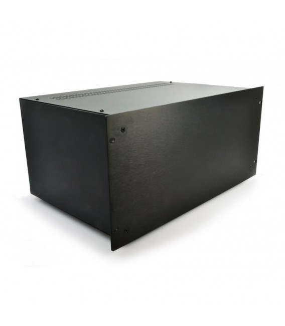 HIFI 2000 Case 5U 400mm - Front 4mm Black - Audiophonics