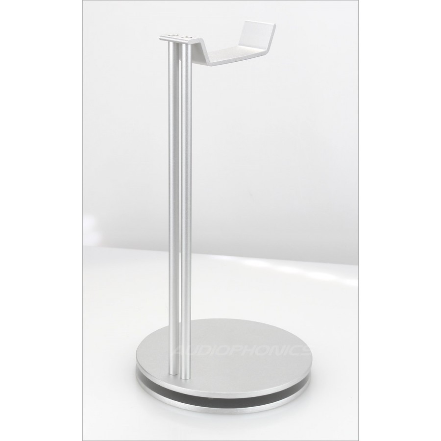 CC HPS-6 Support de Casque audio Aluminium SIlver - Audiophonics