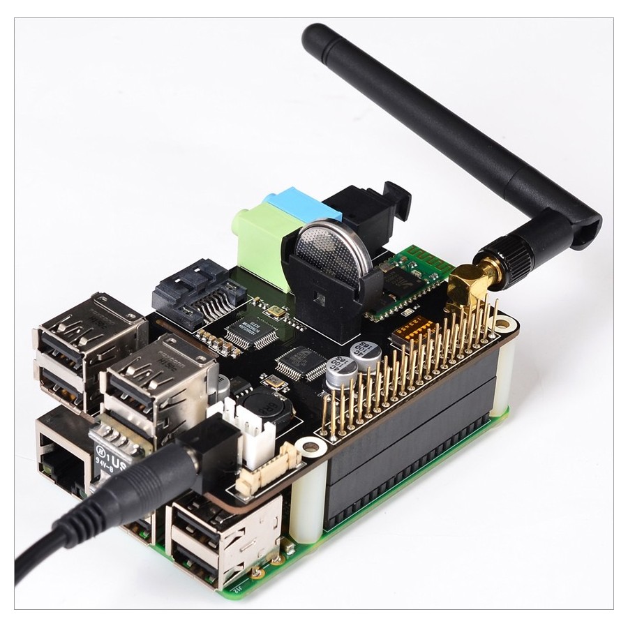 X300 HAT module Board Wifi / Bluetooth / Toslink / Sata for Raspberry ...