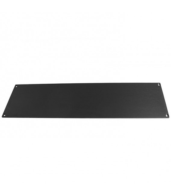 HIFI 2000 Back Panel Slimline 3U 3mm Black - Audiophonics