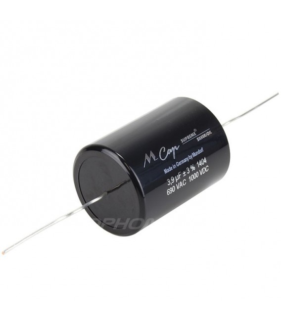 MUNDORF MCAP SUPREME SILVER OIL MKP Capacitor 1000V 0.01μF - Audiophonics