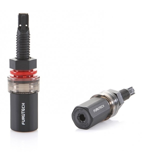 FURUTECH FT-865 (R) Rhodium plated isolated binding posts (Pair ...