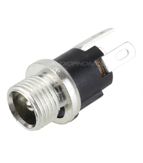 Short Female Jack DC 5.5/2.5mm Plug - Audiophonics