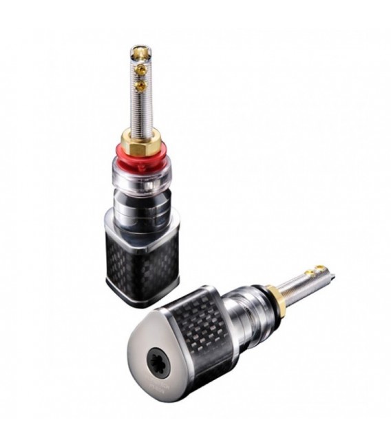 FURUTECH FT-808 (R) Binding posts Rhodium plated Copper (Pair ...