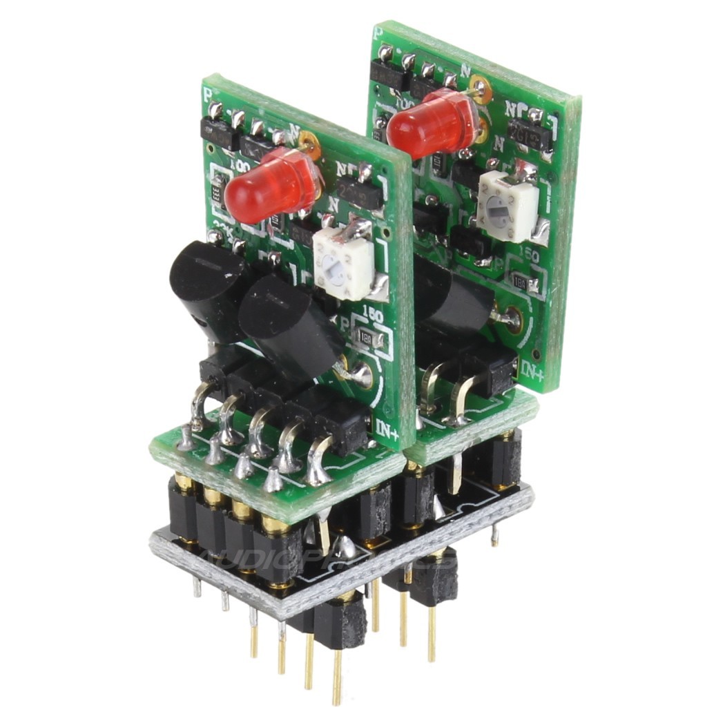 Full Discrete Dual OPA HDAM Tube Sound DIP8 (Unit) - Audiophonics