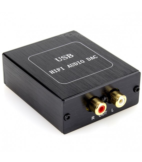 SA9227 + PCM5102A 32bits/384Khz Asynchronous USB DAC - Audiophonics