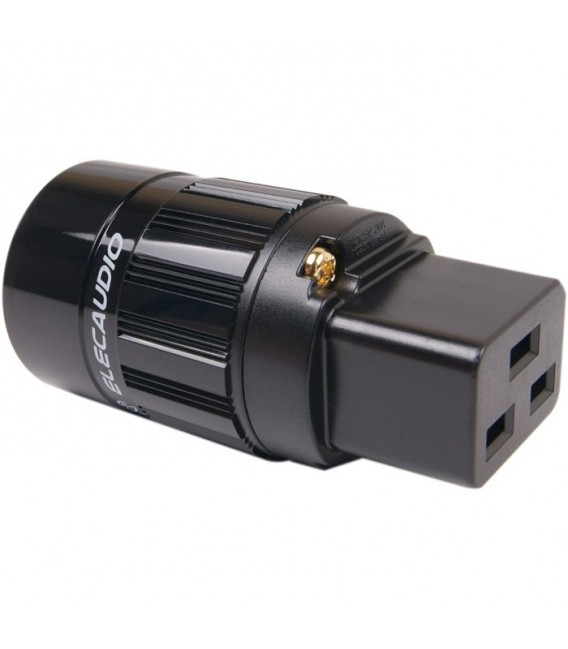 ELECAUDIO PI-19GB Plug IEC C19 Gold Plated Ø16.5mm - Audiophonics