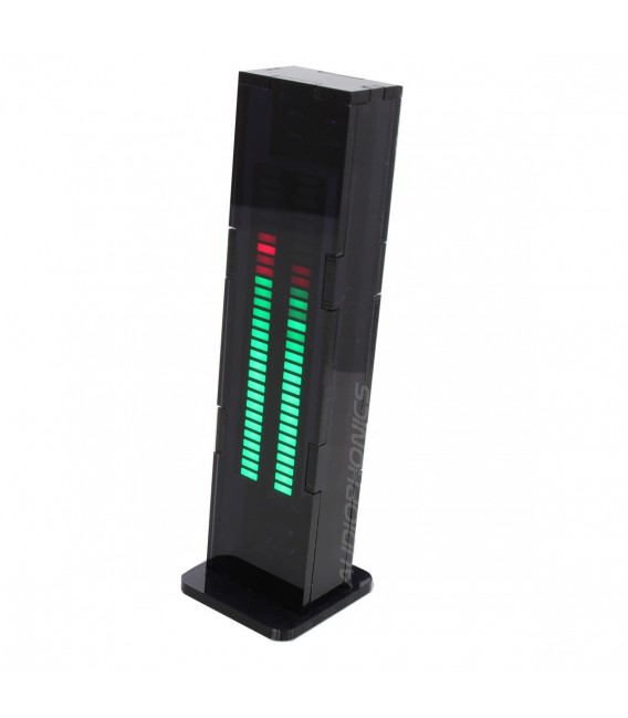 LED Bar Graph vu meter Dual Channel Level Indicator Display - Audiophonics