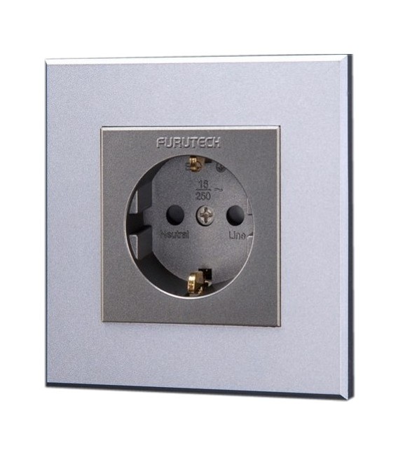 FURUTECH FT-SWS (G) Schuko wall socket Gold plated - Audiophonics