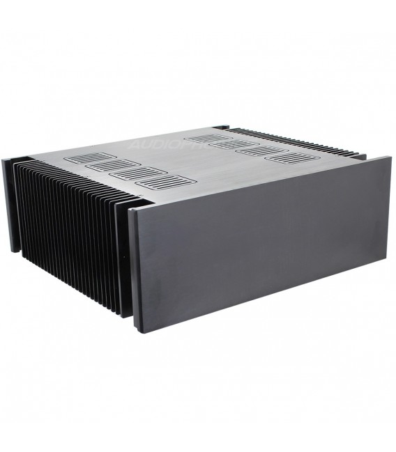 DIY Box / Case Power Amplifier 100% Aluminium 432x390x150mm - Audiophonics