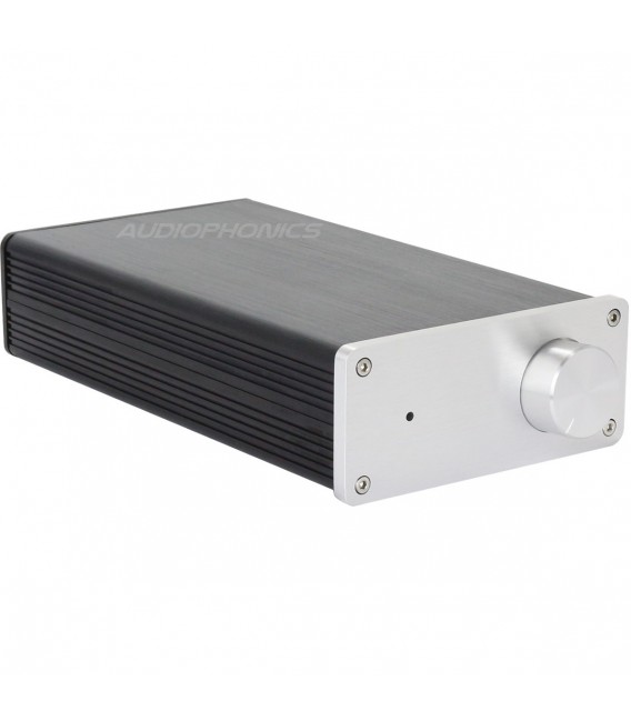 100% Aluminium Drilled DIY Box for class D amplifier 208x114x47mm Black ...