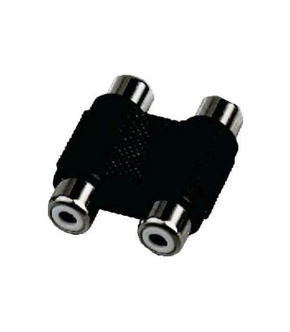 Dual Female RCA / Female RCA Adapter - Audiophonics