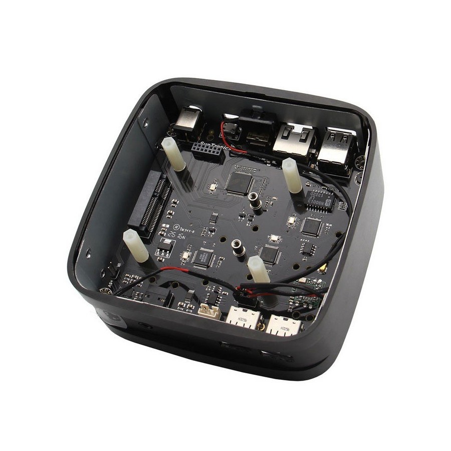 Aluminium chassis for Raspberry Pi 2 with SPDIF / mSata SSD / IR / Wifi ...