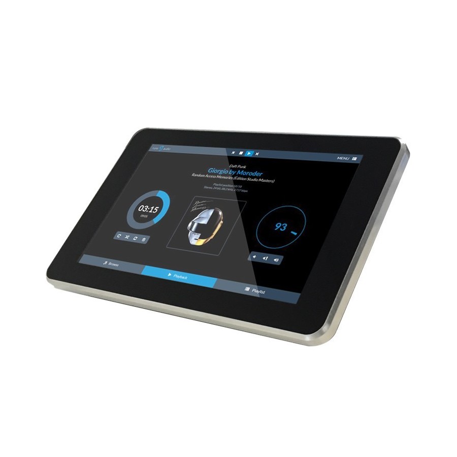 Official screen support Raspberry Pi 7" Silver - Audiophonics