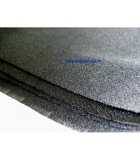 Acoustic Speaker Fabric 150x75cm Black - Audiophonics