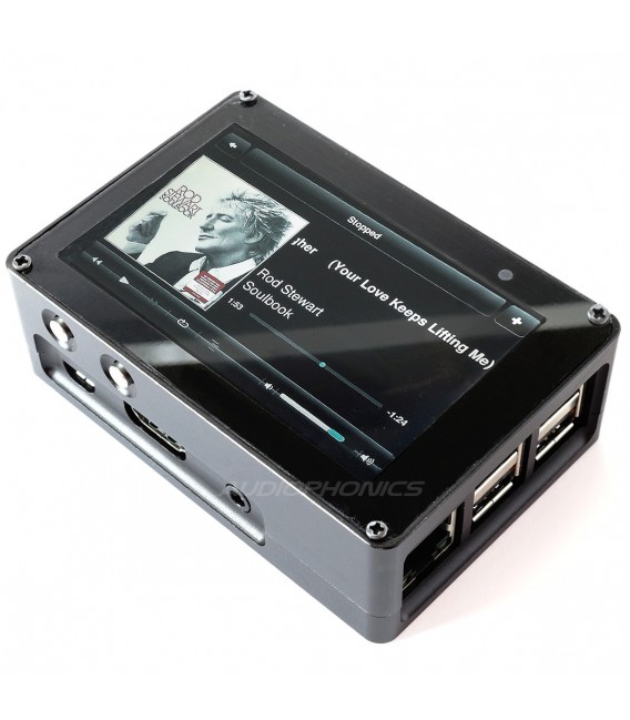 Aluminium Case KIT for Raspberry Pi 3 / P 2 with TFT 3.5 Screen ...