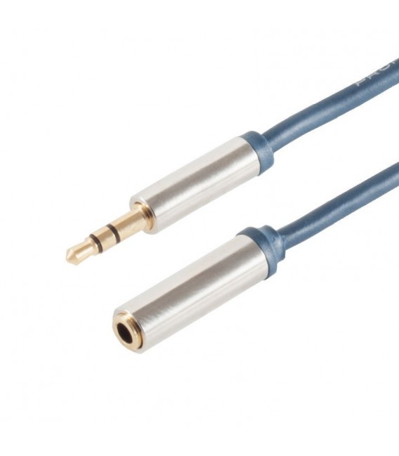 Extension Cable SLIM LINE 3.5mm Male Jack - 3.5mm Female Jack 3m ...
