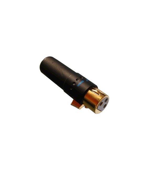 YARBO XLR800 Gold Plated 3 Way Female XLR Connector Ø8mm (Unit ...