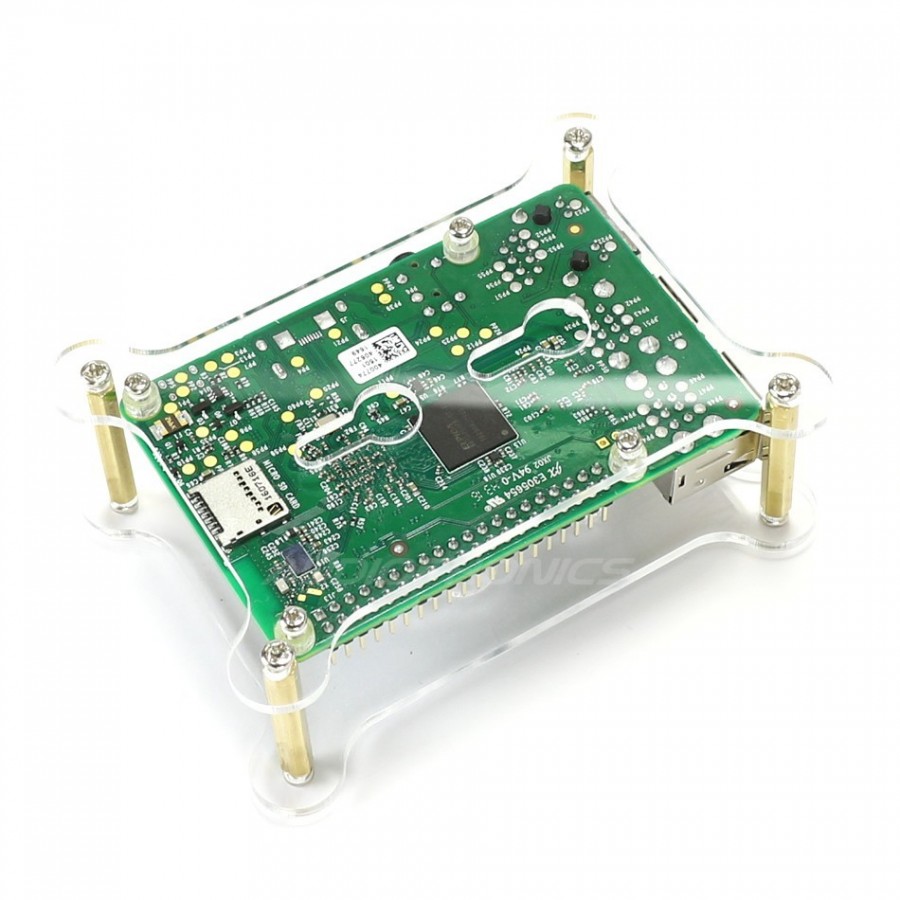 Raspberry Pi 3 / Pi 2 Acrylic Chassis / Case / Box - Audiophonics