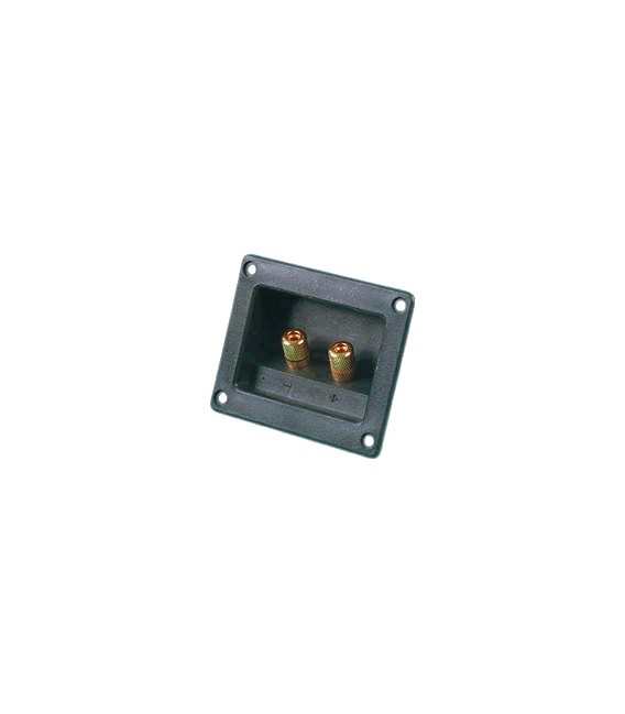 Panel Mount Speaker Terminal Block 72x50mm - Audiophonics