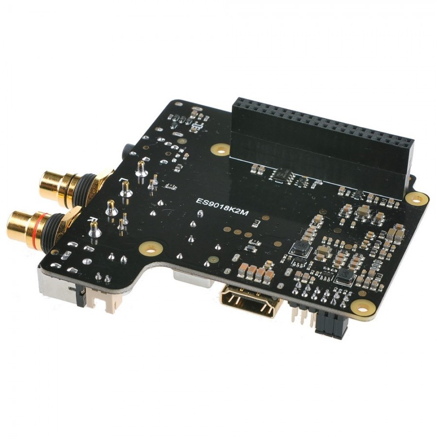 ST4000 DAC ES9018K2M HDMI I2S TCXO 32Bit / 384kHz DSD256 for Raspberry ...