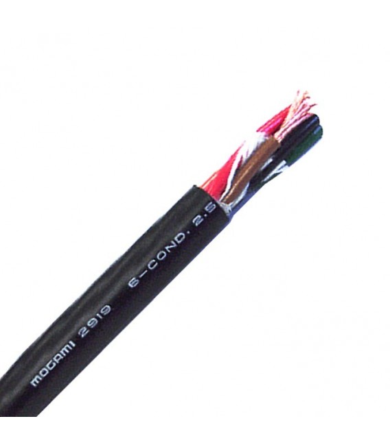 MOGAMI 2919 Speaker cable OFC Copper 6x 2.53mm² Ø 13mm - Audiophonics