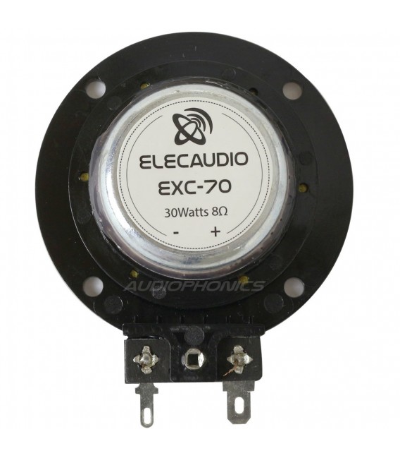 ELECAUDIO EXC-70 Speaker Driver Exciter Bodyshaker 30W 8 Ohm 85dB 60Hz ...