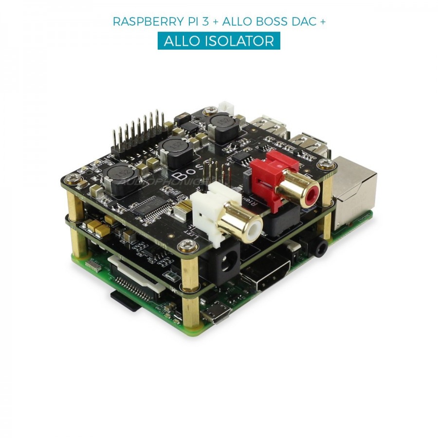 ALLO ISOLATOR I2S GPIO Galvanic Isolator for Sparky / Raspberry PI ...