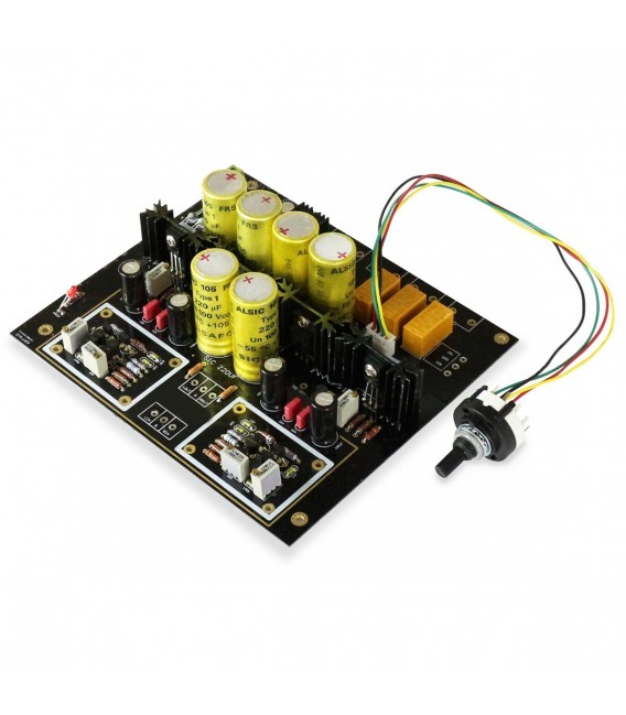 Classe A Stereo Preamplifier Module with 3 Input Selector - Audiophonics