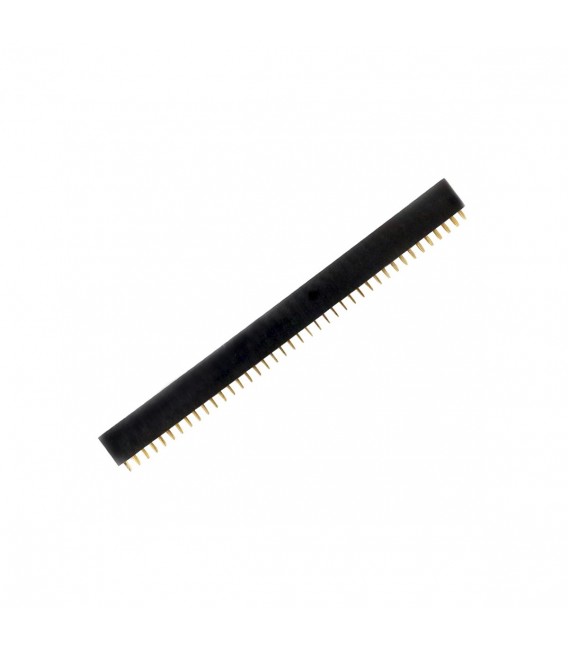 2.54mm Male / Female Pin Header 2x40 Pins 3mm (Unit) - Audiophonics