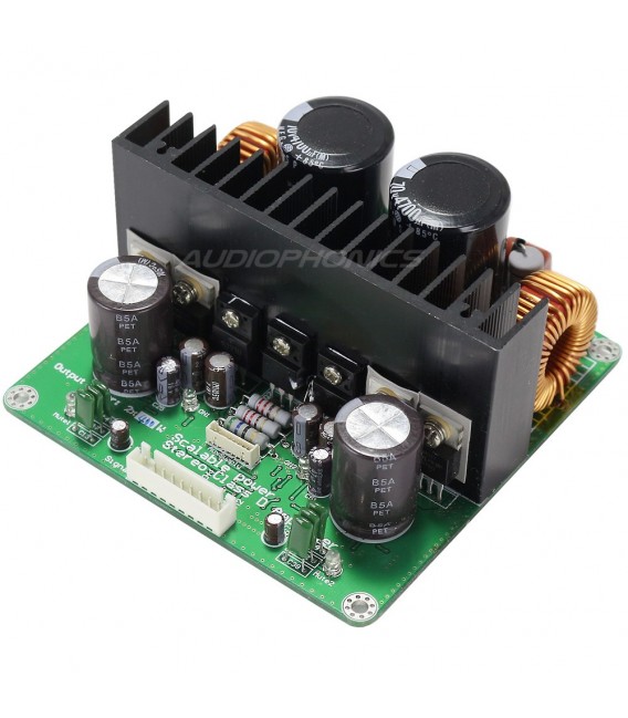 IRS2092 Stereo Class D Amplifier module 2x 400W 4 ohm - Audiophonics