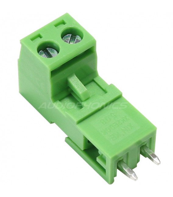 Terminal Block with Screws 2 Ways for PCB Straight-Angled 5.08mm ...