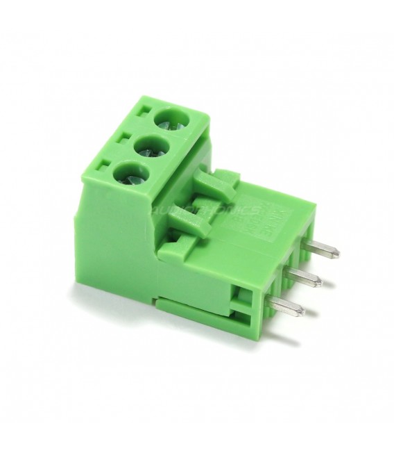 Terminal Block with Screws 3 Ways for PCB Straight-Angled 5.08mm ...