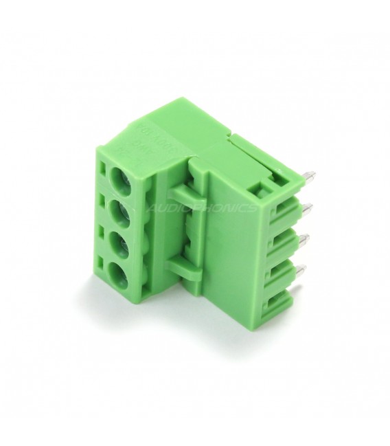 Terminal Block with Screws 4 Ways for PCB Angled-Angled 5.08mm phoenix ...