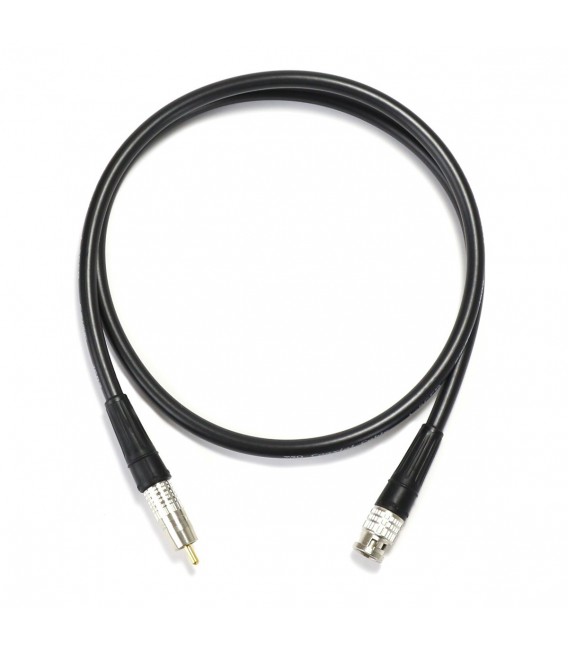 CANARE Câble Numérique Coaxial 75 Ohm BNC-RCA 1m - Audiophonics