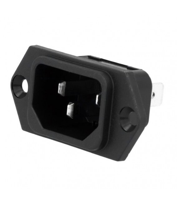 SCHURTER IEC socket for soldering boxes - Audiophonics