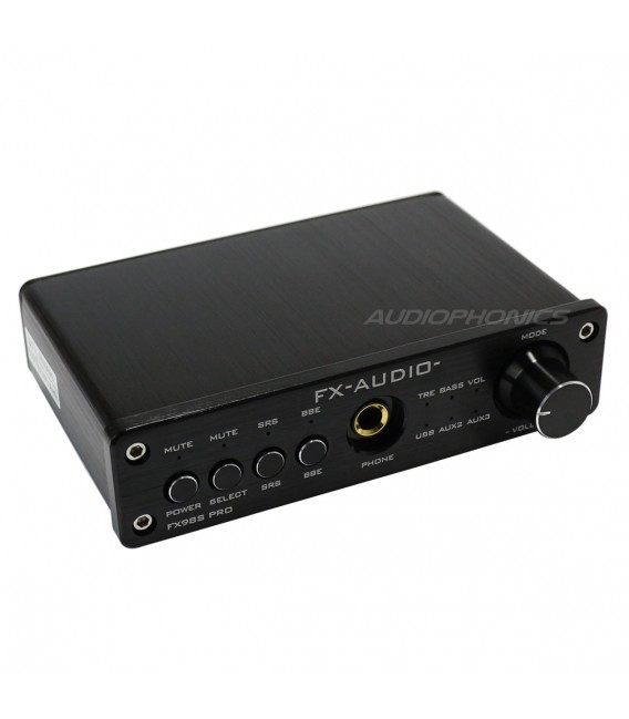 FX-AUDIO FX98S PRO Preamplifier / Headphone amplifier DAC PCM2704 Black ...