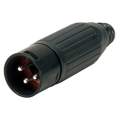 SWITCHCRAFT AAA3MPBZ Silver Plated 3 Way Male XLR Connector Ø6mm (Unit ...