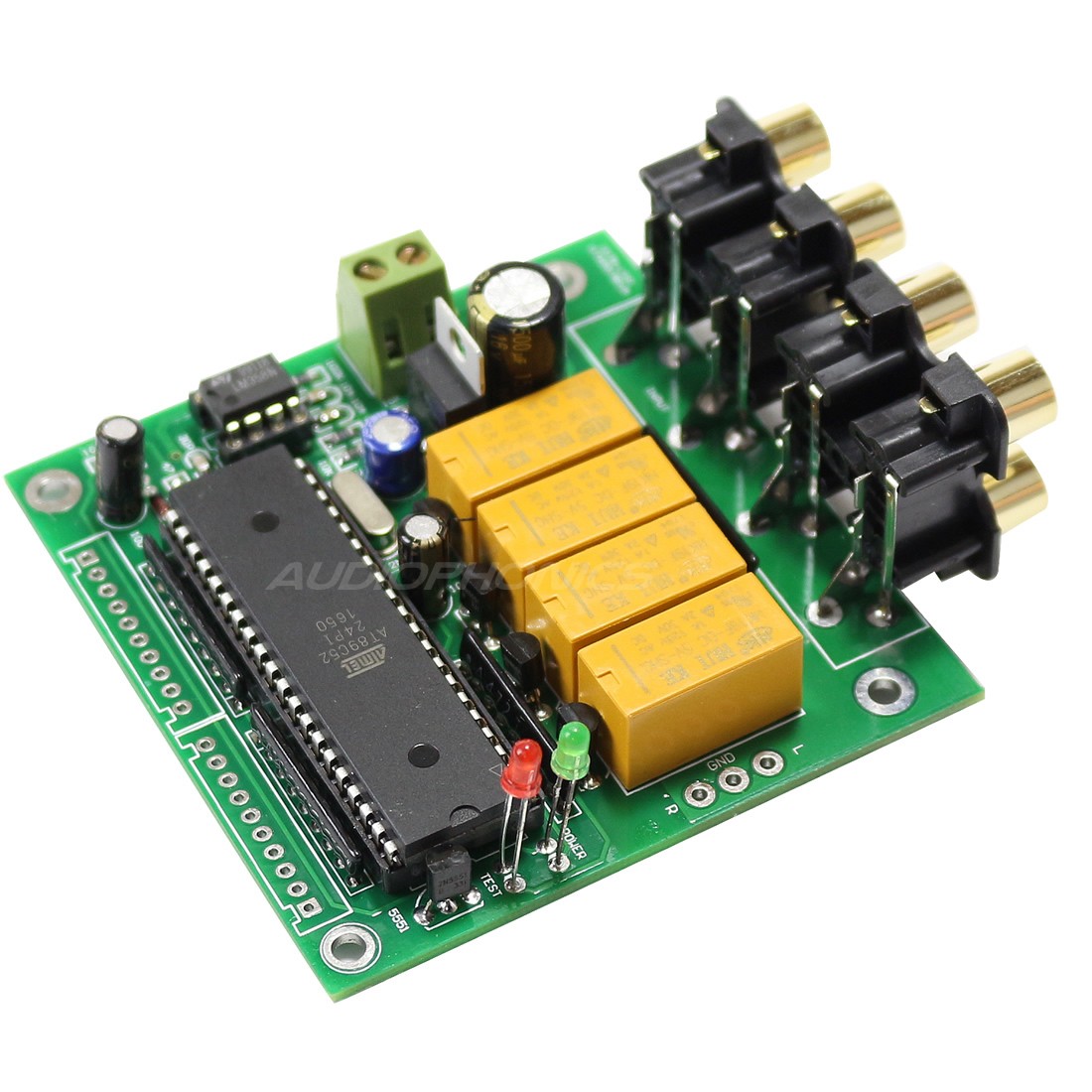 Automatic Input Selector 4 Stereo RCA Inputs - Audiophonics Automatic Input Selector 4 Stereo RCA Inputs - Audiophonics